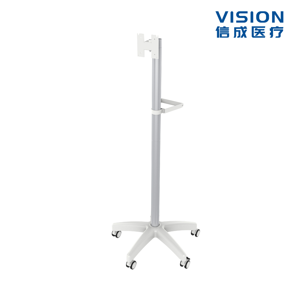 Flatbed Lightweight Trolley LD102 | Medical Device Stand with Mount ...