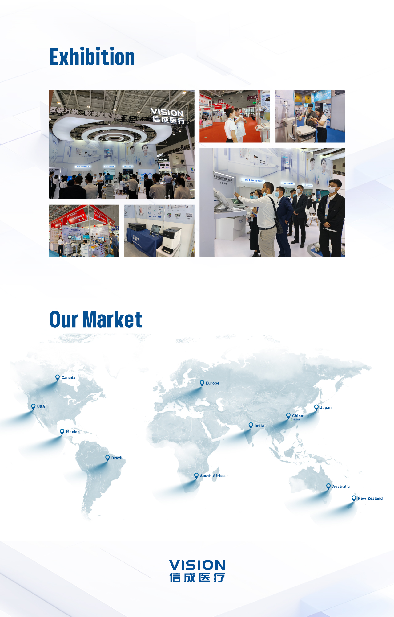 Endoscopy Cart EX800 - Dongguan Vision Technology Co., Ltd.